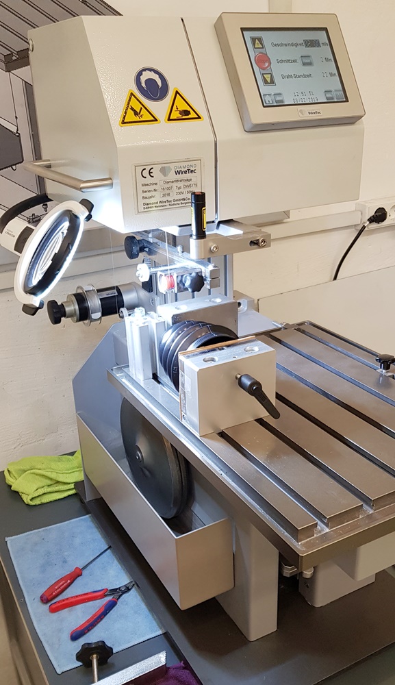 Präzises trennen von Werkstücken - Diamond WireTec